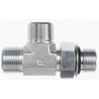 97259 Male Flat Face (ORFS) to Male Boss O-Ring (ORB) to Male Flat Face ...