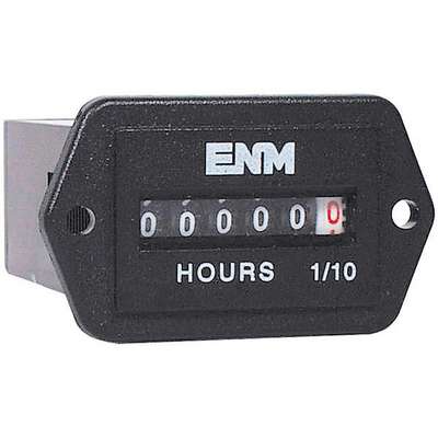 80062 ENM Hour Meter, 10 to 80VDC Operating Voltage, Number of Digits ...