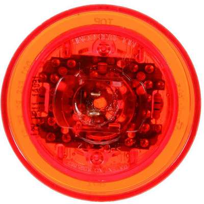 80910 Truck-Lite 2-1/2" Clearance Marker Lamp, 10 Series, Red, LED, 8 ...
