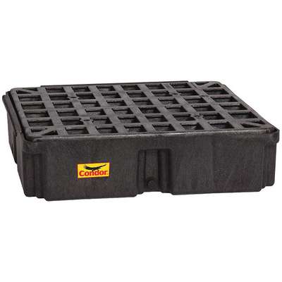 921124-3 Condor 15 gal. Polyethylene Drum Spill Containment Platform ...