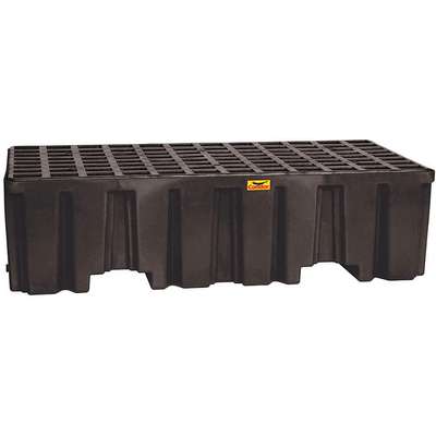 919027 Condor 66 gal. Polyethylene Drum Spill Containment Pallet for 2 ...