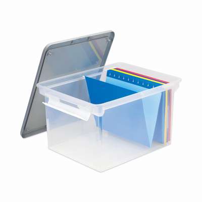 935257-9 Storex File Storage Box, 11-3/4" Height, 18-1/2" Width, 14-1/4 ...