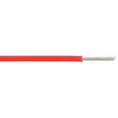 939900-4 Tempco High Temp Lead Wire: 22 AWG Wire Size, Red, 100 ft Lg ...