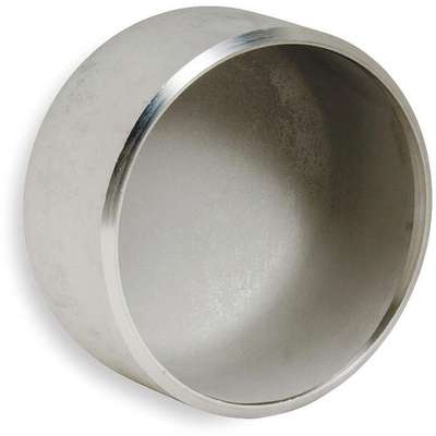 924755-4 304L Stainless Steel Cap, 4" Pipe Size - Pipe Fitting ...