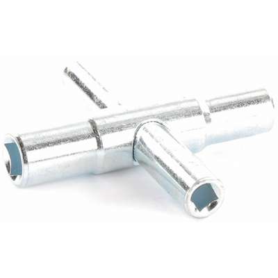 911151-4 Water Key, Size 1/4", 9/32", 5/16", 11/32", Handle Shape T ...