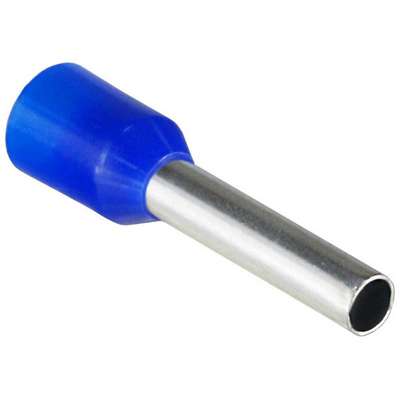 942369-9 Ferrule: Blue, Nylon, 14 AWG 14 AWG Wire Size Range, 100 PK ...