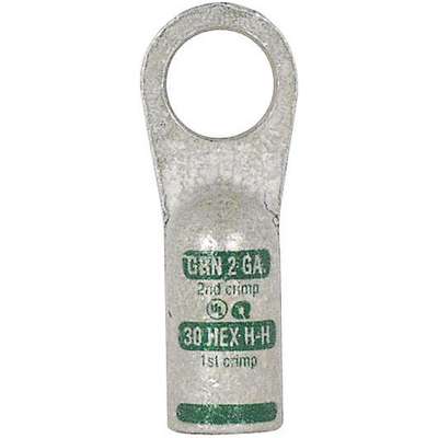 6124 Imperial 2 Gauge Lug, Heavy Wall, 1/2" Stud Size, Copper ...