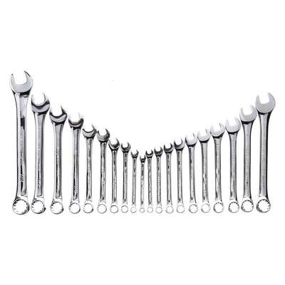 915272-8 Westward Combination Wrench Set, SAE, Metric, Number of Pieces ...