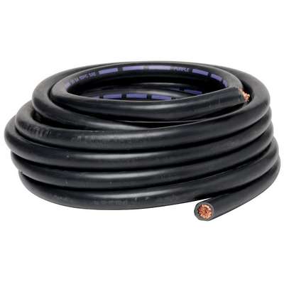 6230 Color Coded Battery Cable: 3/0 AWG, 25 ft., Black | Imperial Supplies