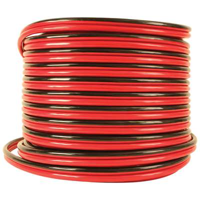Conductor Wire, 6 AWG, 100 ft., Black / Red | Imperial Supplies