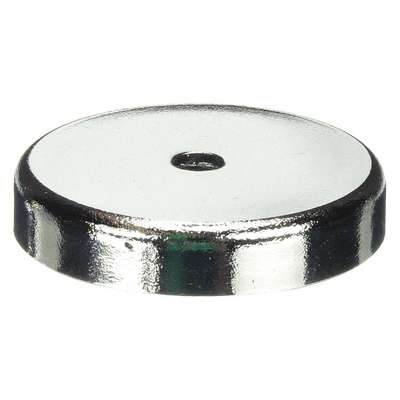 924424-2 Encased Round Base Magnet, 16 lb. Max. Pull, 0.283" Thickness ...