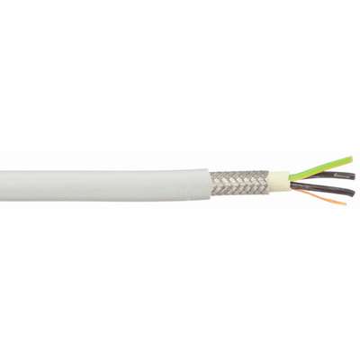 936327-4 Chainflex Continuous Flexing Control Cable, 18 AWG, Number of Conductors 3, 1,000 V ...