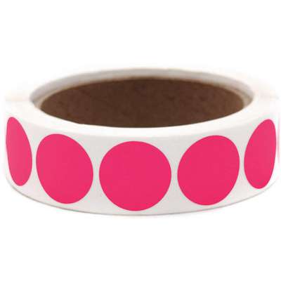 921731 Dot Label: Gen Purpose, No Text, Blank, Paper, 1 in Ht, 1 in Wd ...