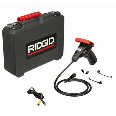 915696-5 Ridgid 40043 Video Borescope; Records: Video, 2.4 in. Monitor ...