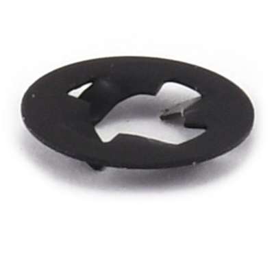 37250 Black Push Nut, Stud Size #8, Outside Diameter: 3/8" | Imperial ...