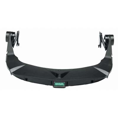 912803-5 MSA Faceshield Frame: Plastic, Black, Dielectric Protection ...