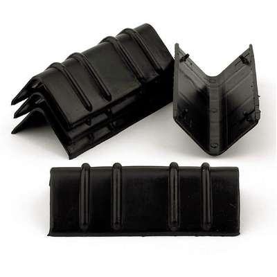 915554-3 Strapping Guards: 2 in Lg, 5 1/4 in Wd, For 1 1/4 in Max ...