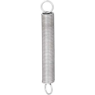 928810-8 1-1/2" High Carbon Steel Utility Extension Spring with Zinc ...