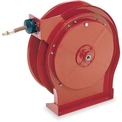 929858-2 Spring Return Hose Reel, Air, Water, 300 psi, Hose Capacity 50 ...