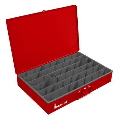 544 Imperial Steel Parts Drawer, Red | Imperial Supplies