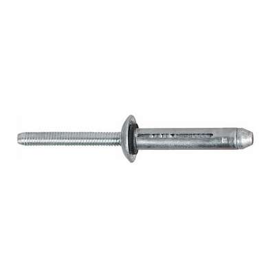 76445-2 1/4 X 1/2 Rivet With Neoprene Washer Shavable Head Al/Al ...