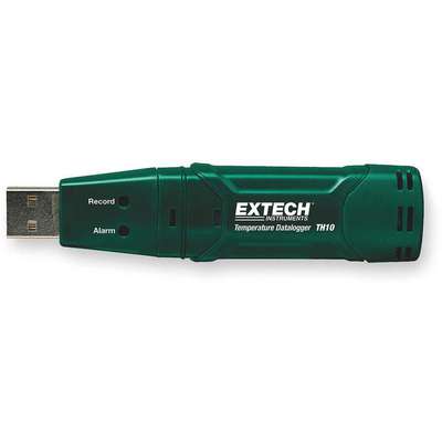 922649 Extech Data Logger: ±1°F Accuracy, -40° to 158°F, 1 yr Battery ...