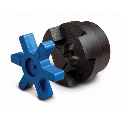 940213-6 Jaw Coupling Hub: L190, 1 1/4 in Bore Dia., 1/4 in x 1/8 in ...