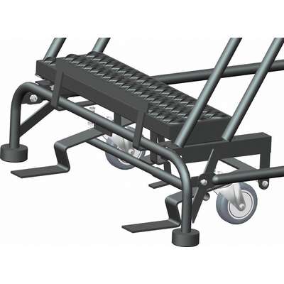 939886-9 Ballymore Rolling Work Platform: 4 Steps, 40 in Platform Ht ...
