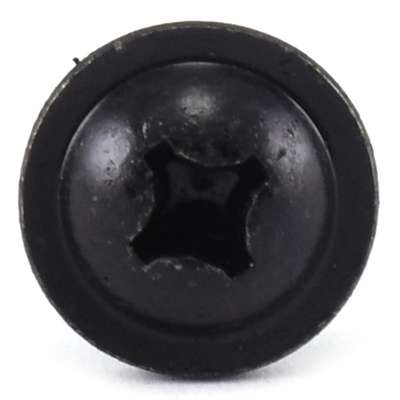 892031 Lcns Plt Scrw M6X16mm Black Zinc, 50 PK | Imperial Supplies