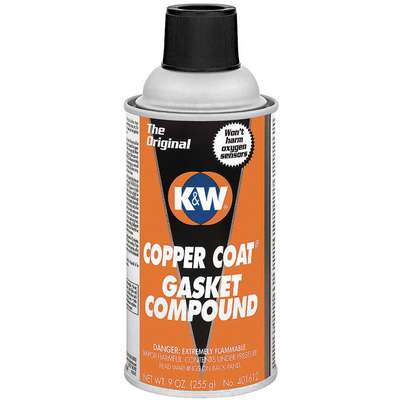 912615-4 K & W Copper-Coat Gasket Compound, 9 oz., Copper Liquid ...