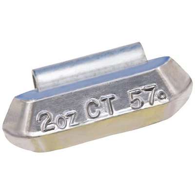 79868 Perfect Equipment Non-Coated Lead Wheel Weight; CT Series, 14 oz ...