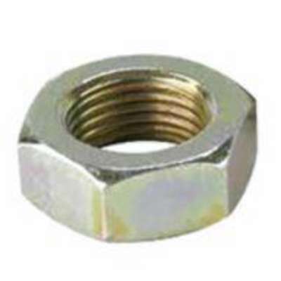 41277 Grade 9 SAE Hex Nut, 1"-14, Zinc; Trivalent Yellow, Medium Carbon ...