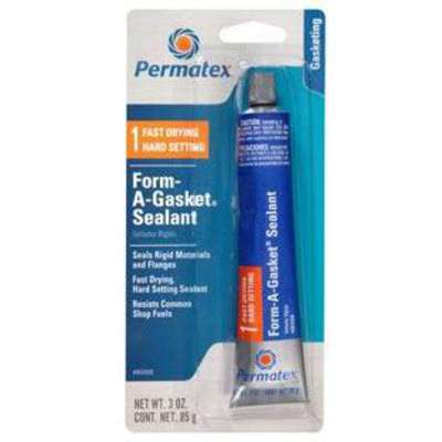 9160 Permatex Aviation Form-A-Gasket No. 1 Sealant Gasket Maker, Red ...