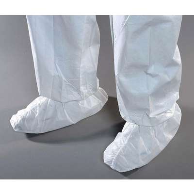 932415-4 Alpha Protech Shoe Covers, S, White, PK 200 | Imperial Supplies