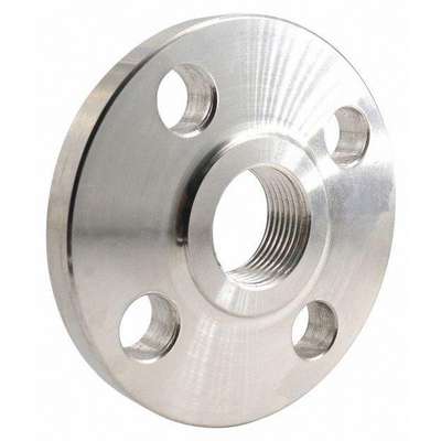 912778-3 Pipe Flange: Floor Flange, 304 Stainless Steel, 2 in Pipe Size ...