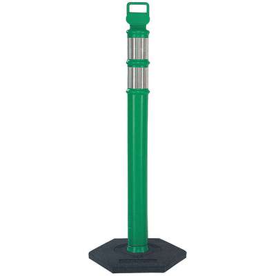 922836-5 Delineator Post: Meets MUTCD Requirements, Portable, Green, 45 ...