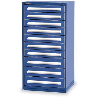STANLEY VIDMAR Modular Drawer Cabinet, Steel, Dark BLUE | Imperial Supplies