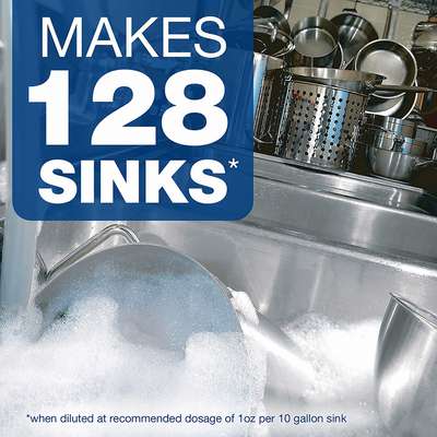 913066-1 Dawn Pots and Pans Cleaner, Hand Wash, 1 gal. Jug, Unscented ...