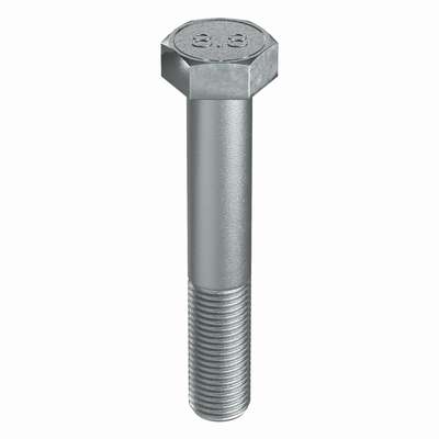 945026-4 Hex Head Cap Screw: Steel, Class 8.8, Zinc Plated, M30-3.50 ...