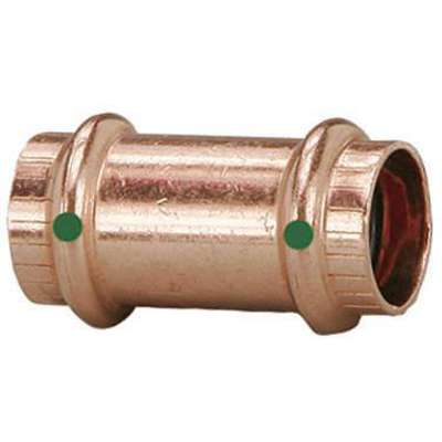 918153-9 Copper Coupling No Stop, Press x Press Connection Type, 2" x 2 ...
