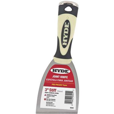928308-1 Hyde Scraper: 3 in Blade Wd, Carbon Steel, 3 3/4 in Blade Lg ...