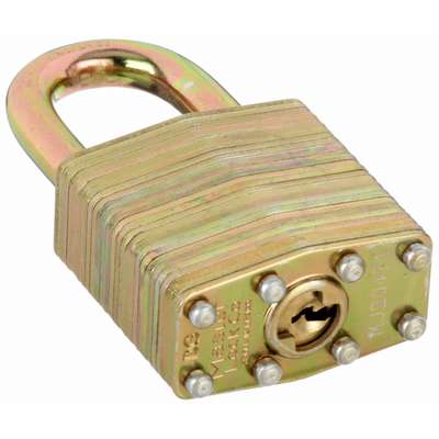931687-4 Ability One Alike-Keyed Padlock, Open Shackle Type, 1-3/4 ...