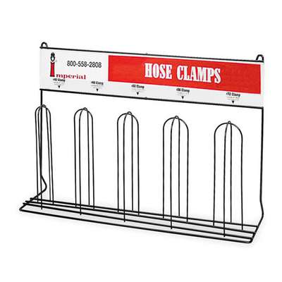 256 Steel Hose Clamp Rack, 5 Loops | Imperial Supplies