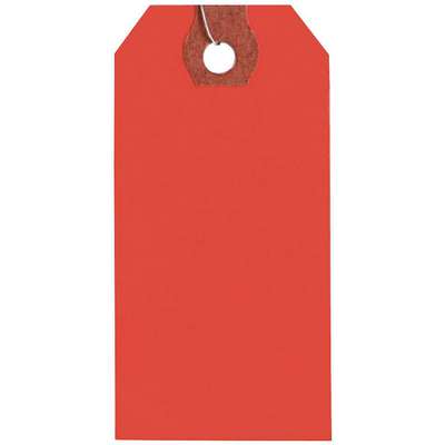 916619-9 Blank Shipping Tag: #5, 4 3/4 in Tag Ht, 2 3/8 in Tag Wd, 13 ...