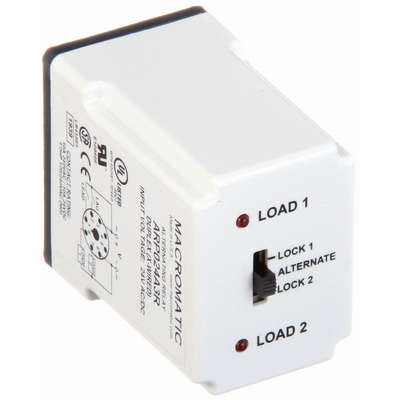 926965-5 Macromatic Alternating Relay, 24VAC, 10A @ 240V, 10A @ 28V ...