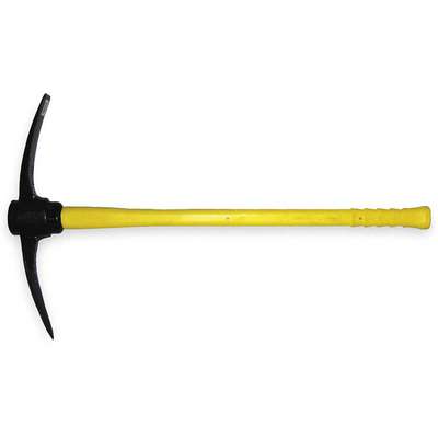 912542-3 Nupla Railroad Pick: Steel, 5 lb Head Wt, 20 1/2 in Head L, 36 ...