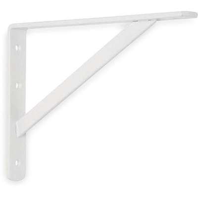 911106-5 Utility Shelf Bracket, Heavy Duty, Steel, White, 175 Load ...