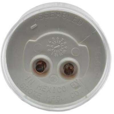 84000 Grote 45821 Incandescent, Round License Plate Light with Twist-On ...