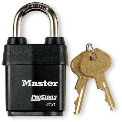 911497 Master Lock Alike-Keyed Padlock, Open Shackle Type, 1-1/8 ...