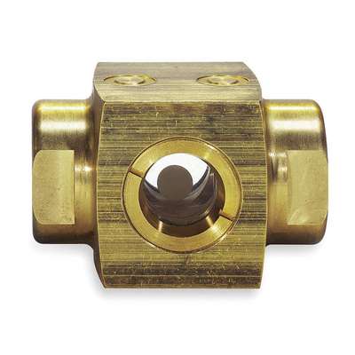 932486-6 Double Window Flow Sight, 1"-11-1/2 NPT, 160 @ 150 Max ...